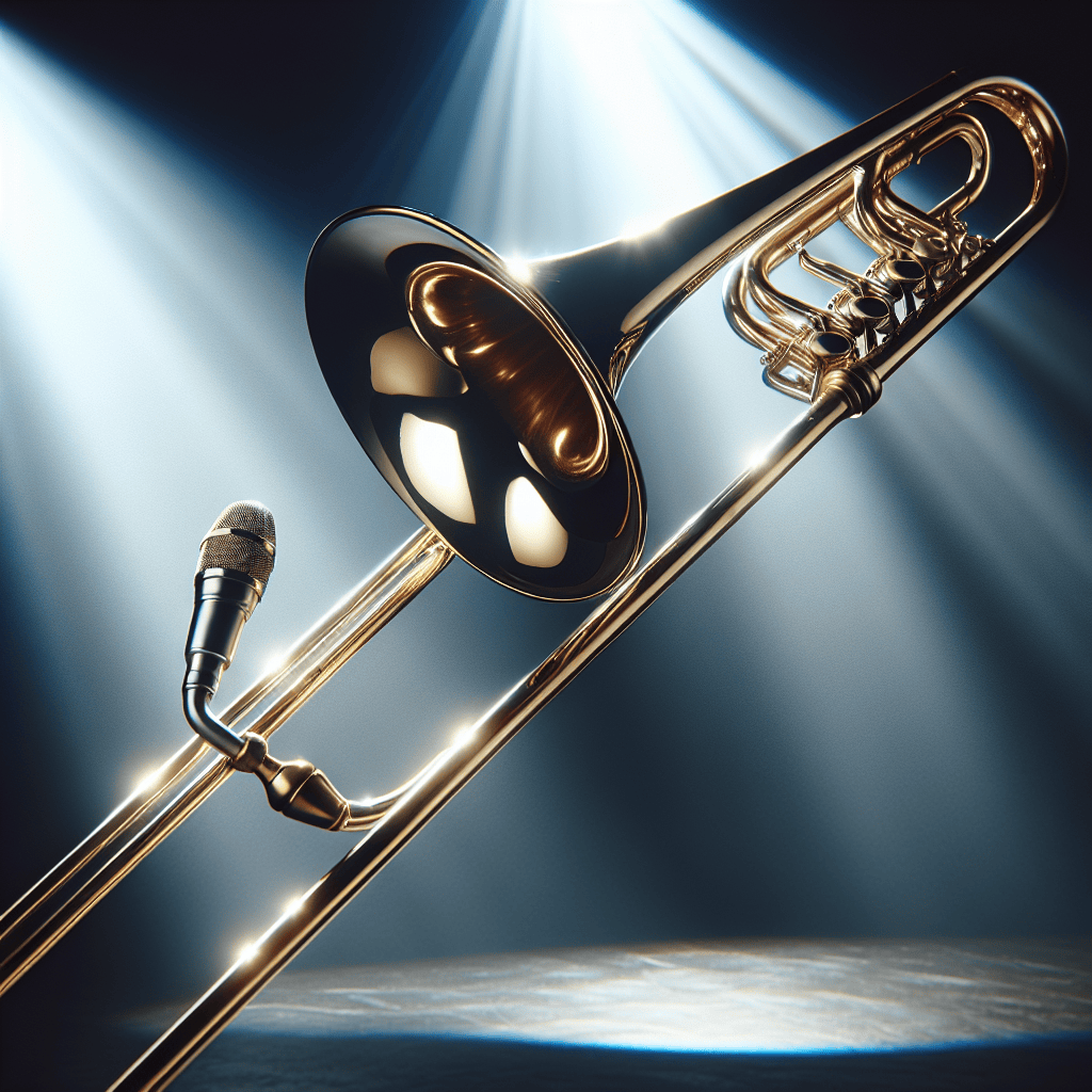 Posaune im Rampenlicht