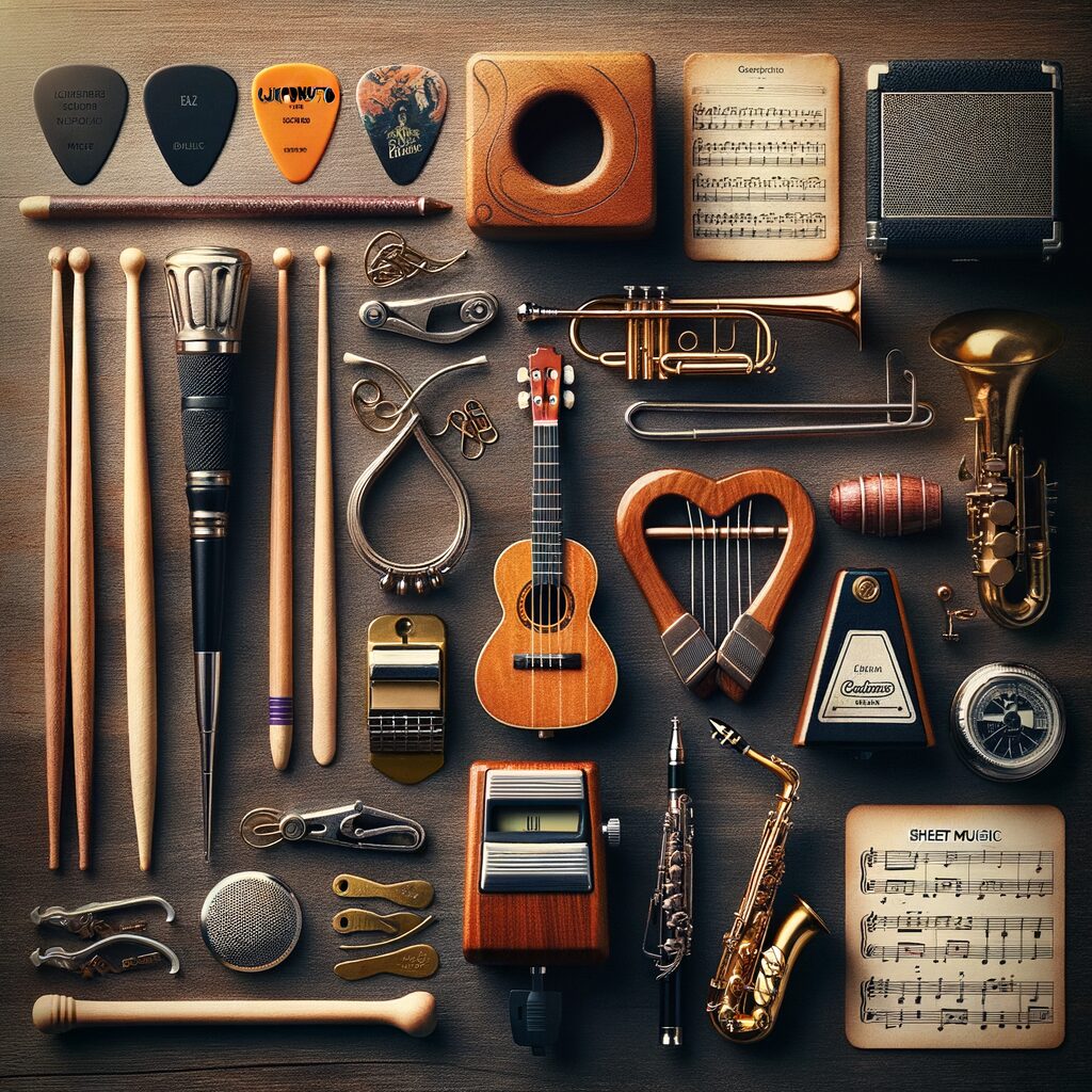 Zubehör für Musikinstrumente