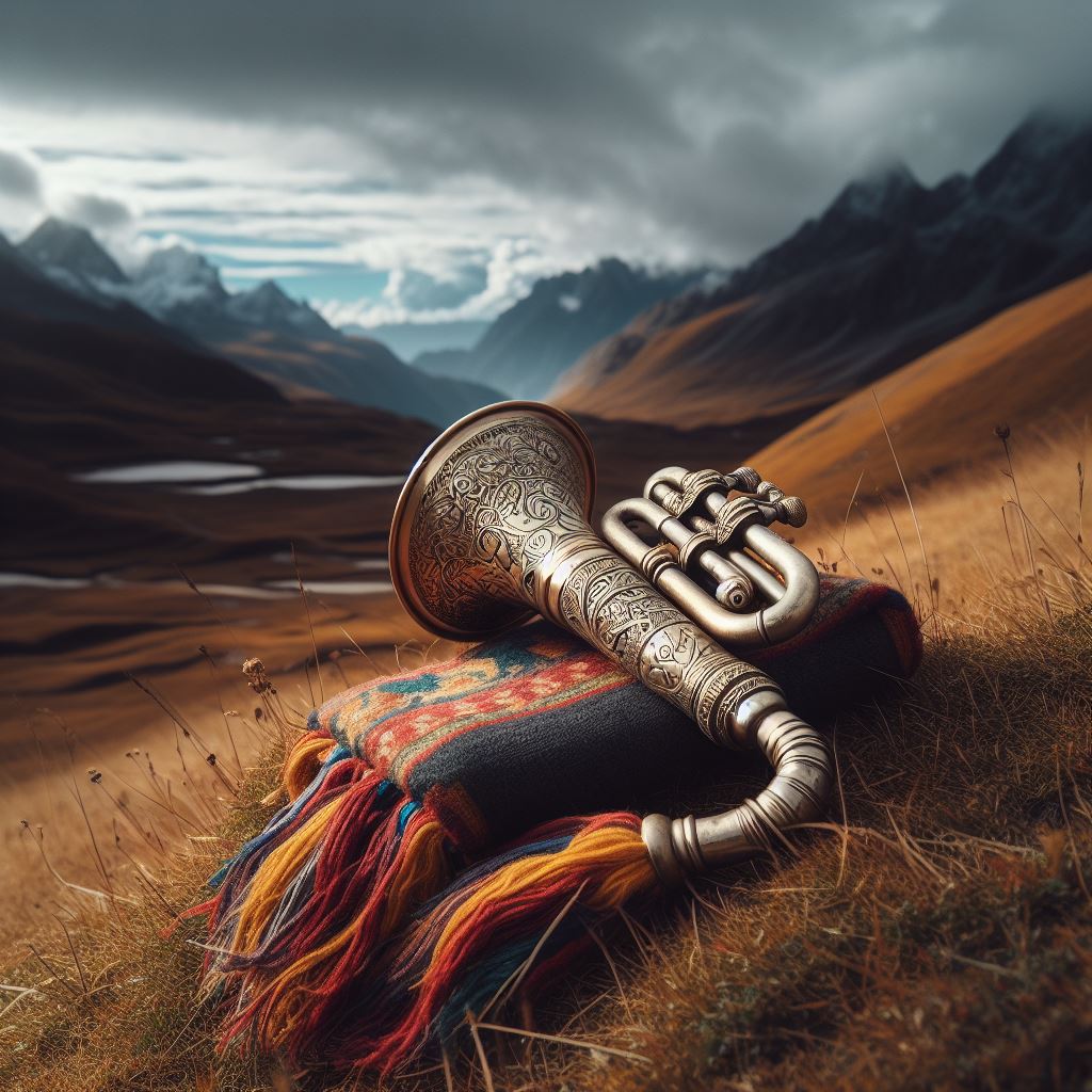 Dung - eine tibetische Trompete